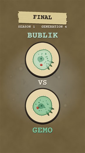 Bublik vs Gemo | Final | Petri dish cell fight, Season 1 Ep 24