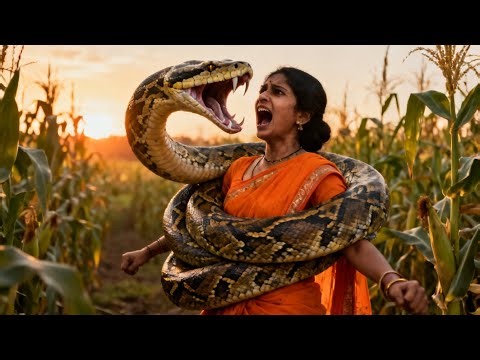 ✨ANACONDA SNAKE ATTACK PREGNANT WOMEN IN FARM 😭
