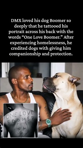 “one love boomer” the heartbreaking story behind dmx’s massive tattoo 🖤