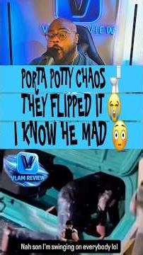 They FLIPPED the Porta Potty While He Was Inside?! 😳🚽 | VLAM Review