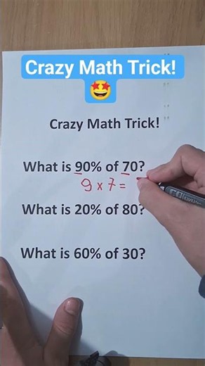Find Percentages in Seconds | Percentage Problems #mathematics #maths #percentage