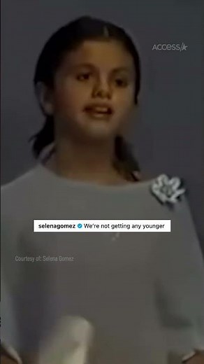 Selena Gomez Posts Throwback Clip Of Her Younger Self Auditioning