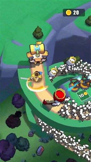 Stacking 3 center ballistas on a spiral map is pure SATISFACTION! 🌀🏹 | War Inc Rising