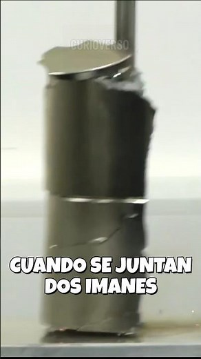 LO QUE PASA CUANDO DOS IMANES SE JUNTAN 😱🧲 #viral #curiosidades #viral