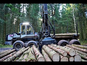 🌲4K|*Forwarder & Durchforstung* • Logset 6F GT • CraneView • Good Job • Thinning • Loggingmachine🌲
