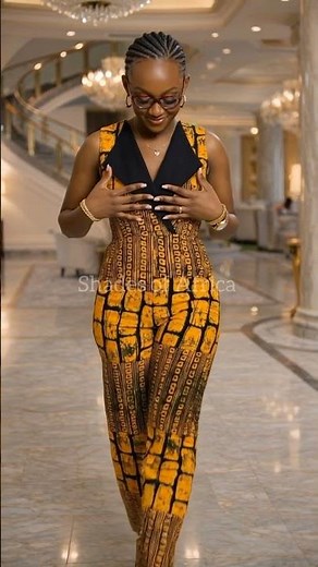 Elegant Ankara Jumpsuit Styling 🔥 | Luxury African Print Outfit Inspiration 2026 #africanjumpsuit