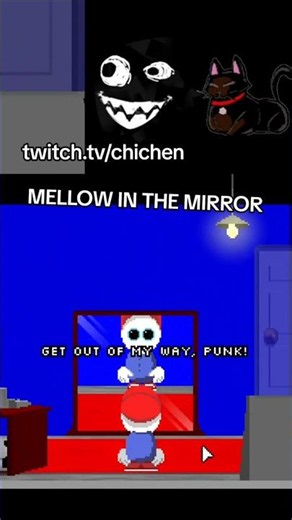 MELLOW IN THE MIRROR #endacopia #horrorgaming #indiegames #twitch #mirror