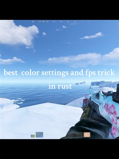 Best color settings and FPS trick in Rust