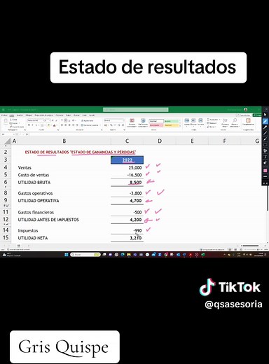 Elaboración de Estado de Resultados: Pasos y Ejemplo Práctico
