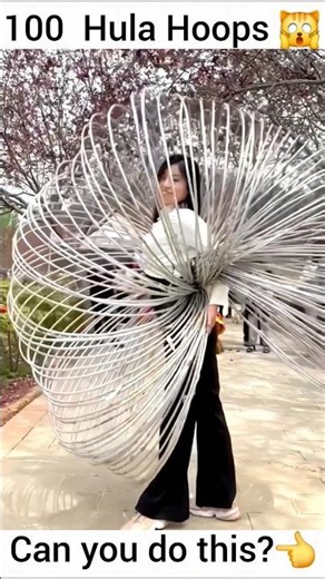 Amazing Trick with Hula Hoop 🔥🔥🙀