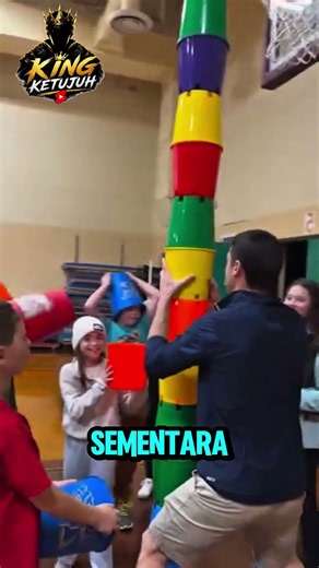 🔥 GURU INI MENARIK MENARA EMBER… DETIK TERAKHIR BIKIN SEMUA TERIAK! 😱🪣