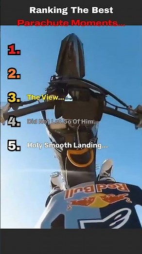Ranking Best Parachute Moments 🪱 #extreme #satisfying