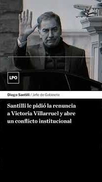 Santilli calls for Villarruel to resign for questioning Milei's mental health