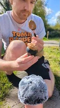 Dog Loves Peanut Butter 🥜 #asmr #doggo #dogasmr #dog #cute #cutedog #labrador #eating #sun