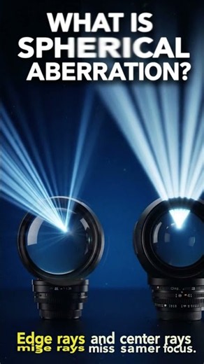 What Is Spherical Aberration? Causes, Effects, Lens Errors and Optics Explained in Detail!