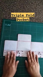 Triple Fold Pocket ❣️❣️❣️ #SALifeOfMe #junkjournaling #scrapbooking #hobbycraft #craft | Purita Banila Damon