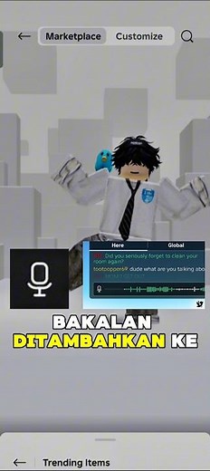 Voice Typing (Speech-To-Chat) Feature Is Finally Out in Roblox!😮🎙️ | #voicetyping