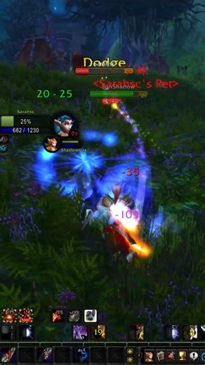 WoW Classic TBC Ashenvale Blood Hunter RP PvP vol. 1 #shadowstride #worldofwarcraft #pvp
