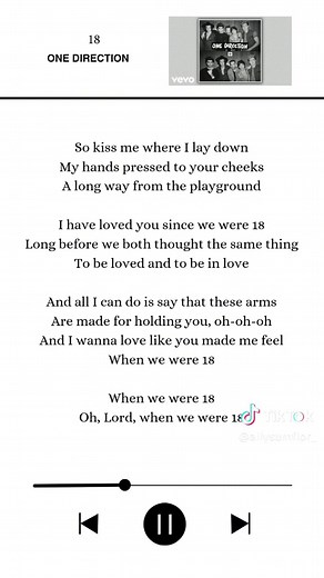 One Direction 18 Lyrics and Song Meaning