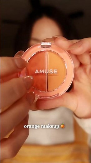 POV: You are Warm-Toned 🍊#asmr #koreanmakeup #layeredsounds