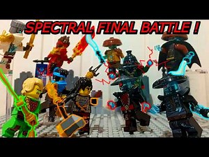 NINJA VS FORBIDDEN FIVE | Spectral Final Battle! | Lego Ninjago Stop Motion