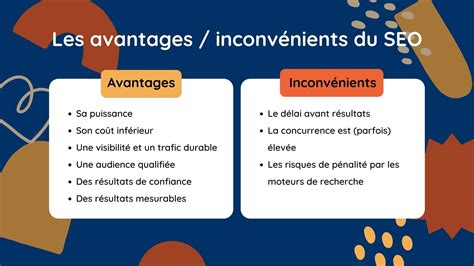 Seo Quels Sont Les Avantages Et Les Inconvénients