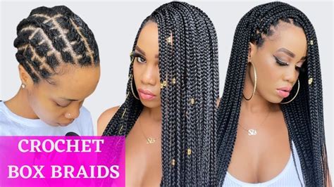 How To Crochet Braids Crochet Braids Hairstyles Box Braids Hairstyles