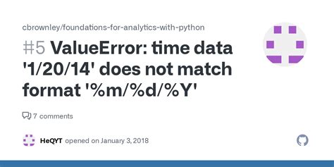 valueerror time data 1 20 14 does not match format m d y