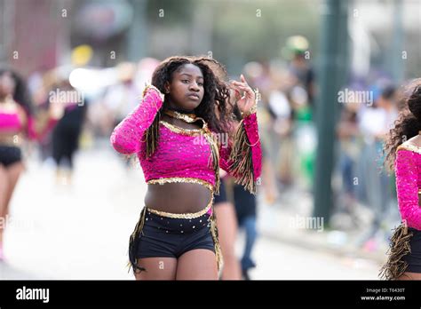 New Orleans Louisiana Usa February 23 2019 Mardi Gras Parade The