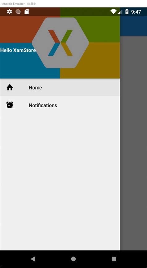 xamarin forms shell spec