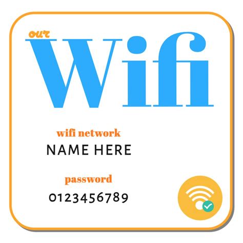 Free Wifi Posters For Printing