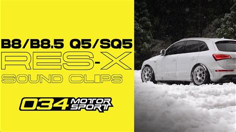 Sound Clips Res X Resonator Delete And X Pipe For B8 B8 5 Audi Q5 Sq5