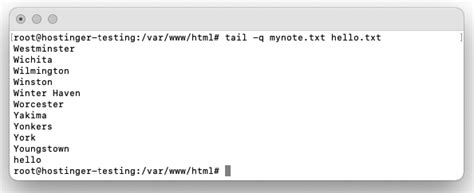 linux tail command everything you need to know to start using it