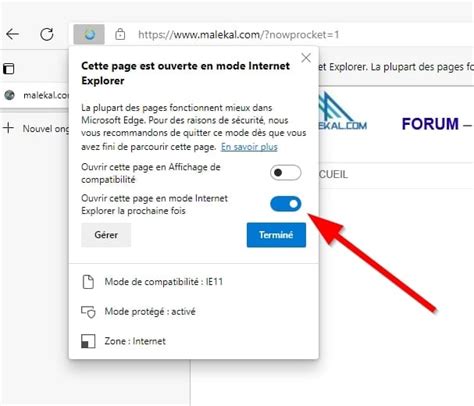 Comment Utiliser Le Mode Compatibilité Mode Ie Dans Microsoft Edge