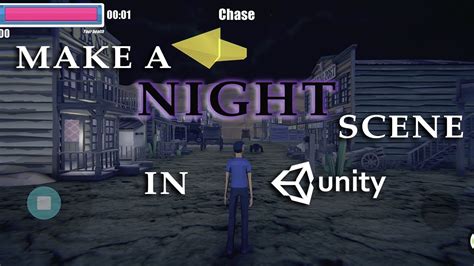 how to make a night dark scene in unity unity tutorial unity night