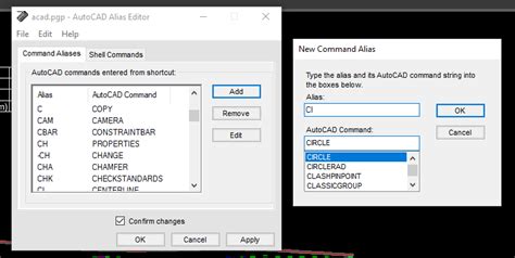 autocad command alias xl n cad