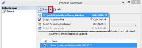 how to automate ssas tabular model processing