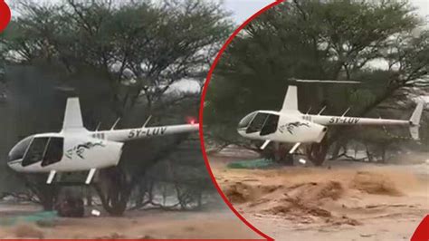 Heroic Helicopter Pilot Saves Lorry Driver 7 Passengers Trapped In