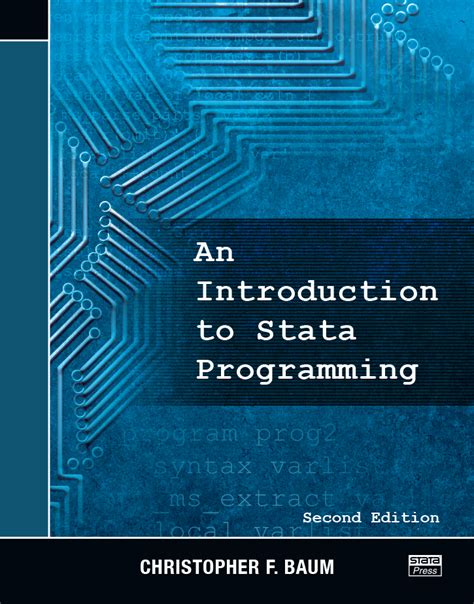 an introduction to stata programming second edition stata press
