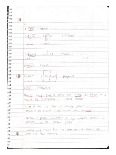 biology unit 1 notes biochemistry pdf