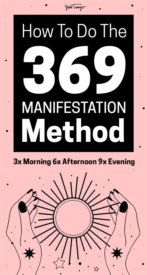 How To Use The 369 Manifestation Method In 2023 Manifestation How To Manifest Text For Her