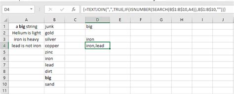 [solved] how do i check a cell for a list of strings in excel excel
