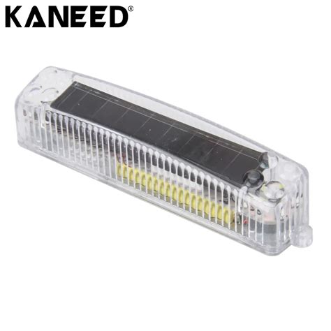 Kaneed Led Strobe Warning Light Multi Function Colorful Solar Caution