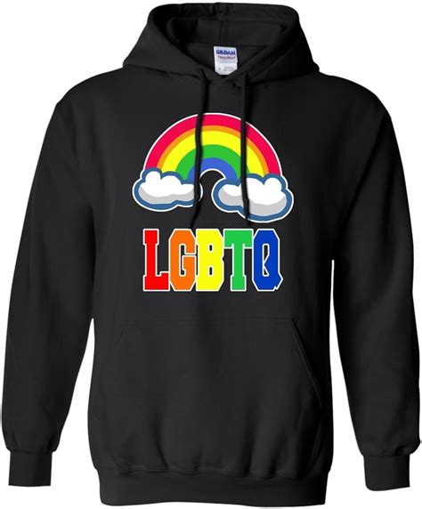 Lgbtq Pride Rainbow Hoodie Amazon Ca Clothing And Accessories