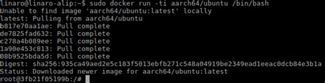 instructions for installing docker on a consumer edition 96boards