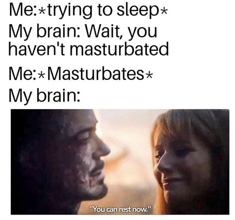 ﻿me Trying To Sleep My Brain Wait You Havent Masturbated Me