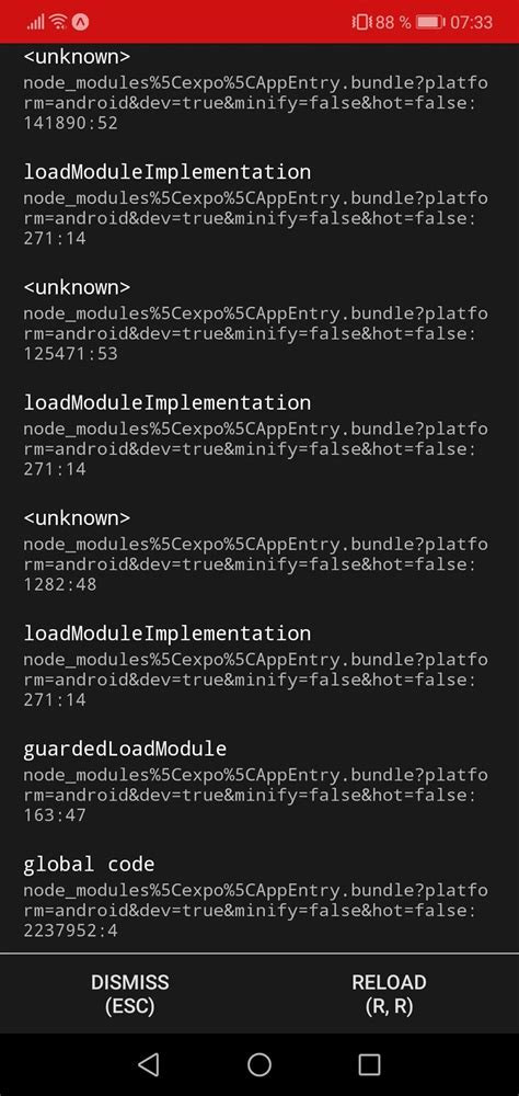 solved maximum call stack size exceeded after downloading