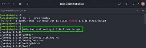 create a bootable usb drive using ventoy linuxways