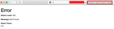 invalid redirection on report error · issue 149 · openanalytics