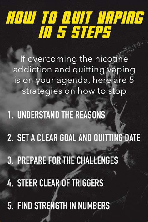 How To Quit Vaping In 5 Steps Revive Detox